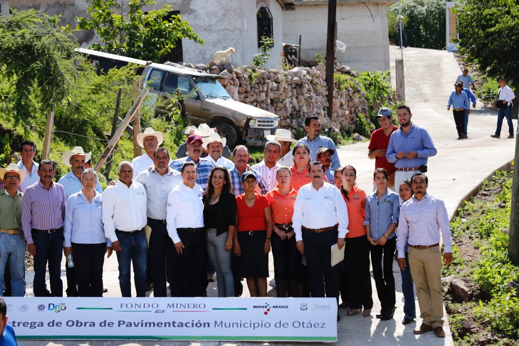 En Otáez se entregan obras que cambian vidas: Aispuro – Gobierno del ...